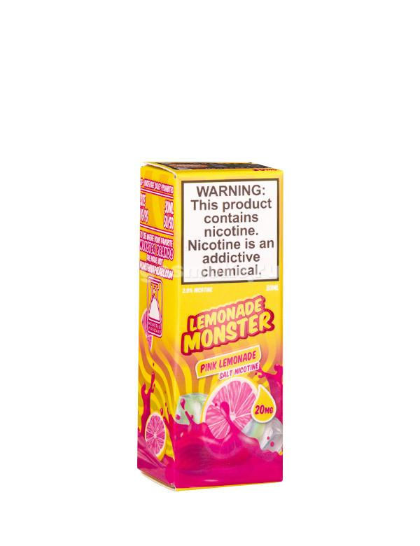 Жидкость Lemonade Monster Salt Pink Lemonade Импорт для вейпа и