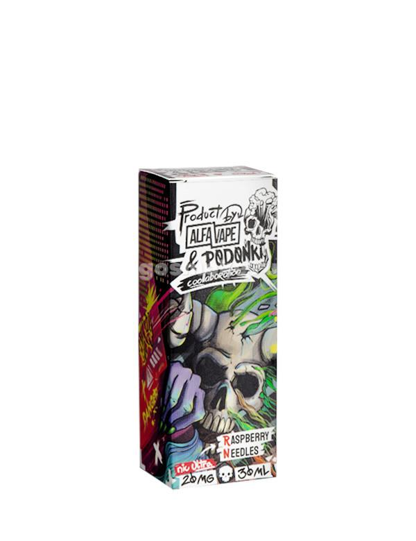 Жидкость Alfa Vape & Podonki Salt Raspberry Needles для вейпа и ...