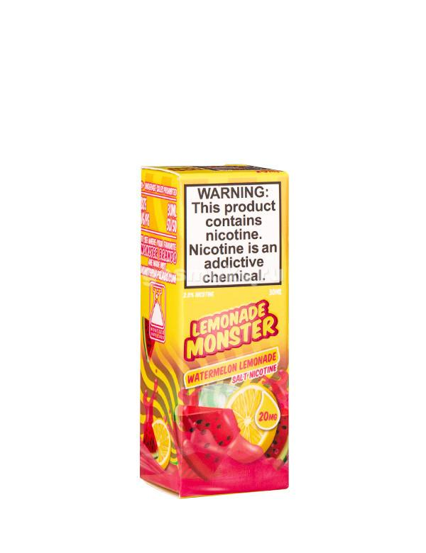 Жидкость Lemonade Monster Salt Watermelon Lemonade Импорт для вейпа и